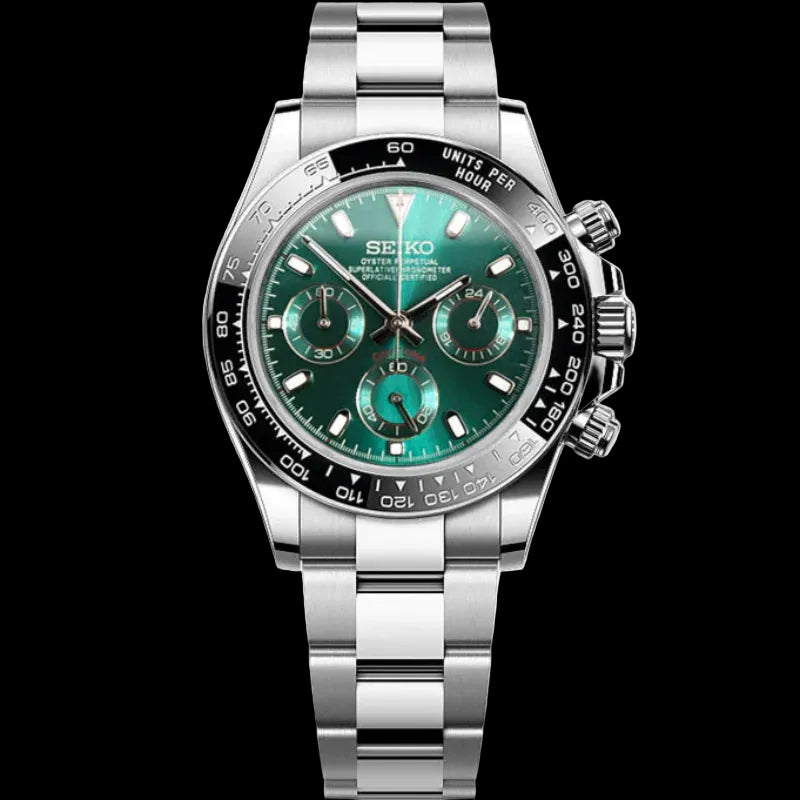 SEITONA MOD - EMERALD – Fortune Timepieces Collective